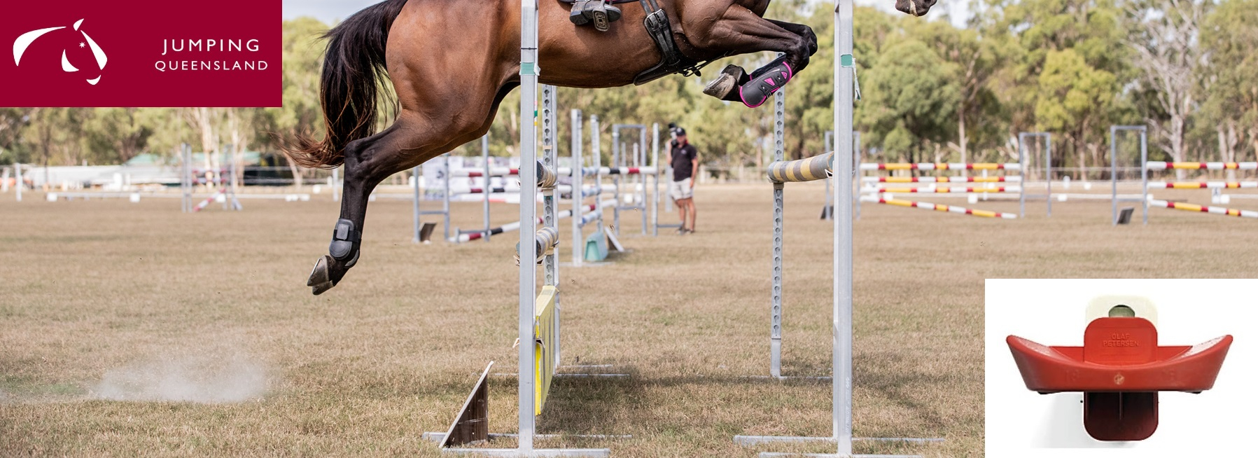 Jumping Queensland Safety Cups $400 Reimbursement | Equestrian Queensland